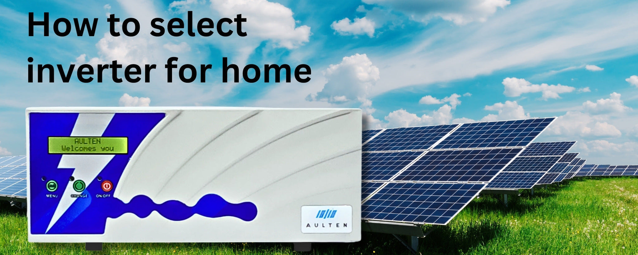 How to Select Inverter for Home | Expert Guide – Aulten- Stabilizers ...
