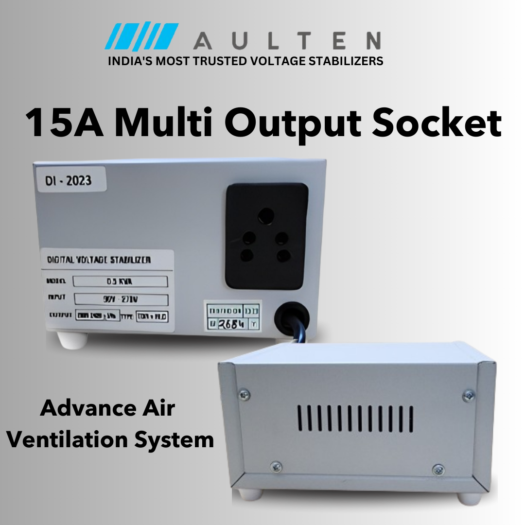 AULTEN Voltage Stabilizer for Refrigerator and Deep Fridger 0.5 KVA 40 ...